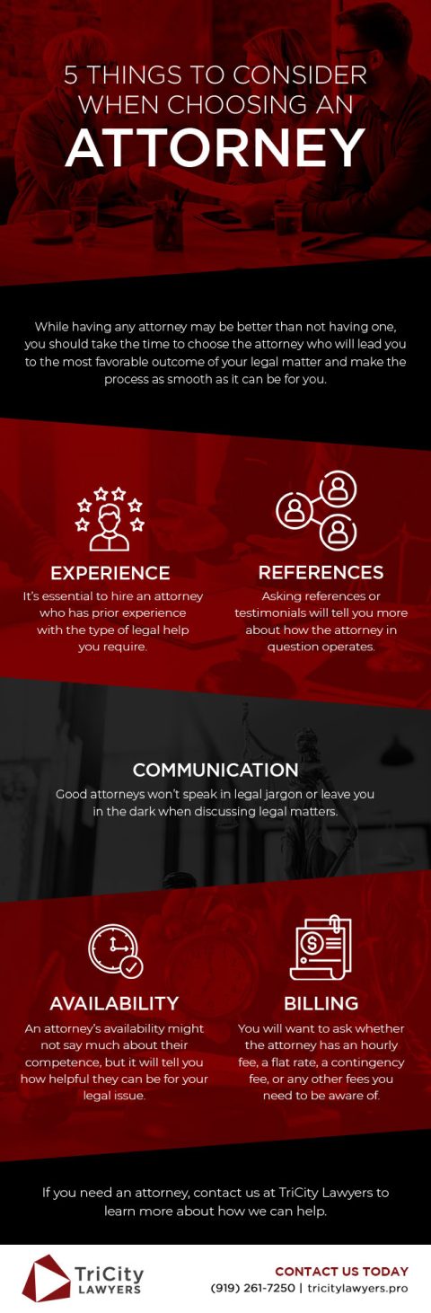 5 Things to Consider When Choosing an Attorney [infographic] | TriCity ...